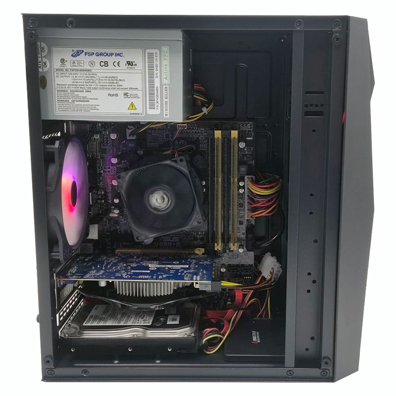 Calculator Gaming Raider-Aero2, Intel Core i5 4590 3.3GHz, Asus B85M-E ...