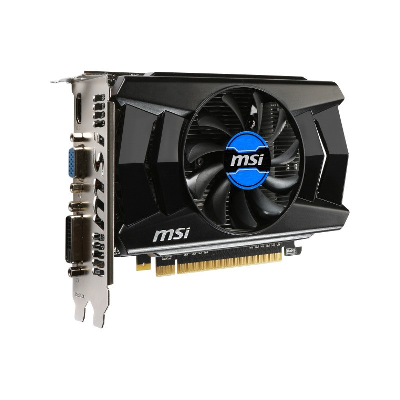 Placa video MSI GeForce GTX 750 Ti OC 2GB GDDR5 128-bit