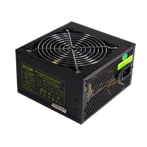 Sursa ATX Delux 500W, DLP-31A, 3 x Molex, 2 x SATA, PCI-Express 6-pin ...