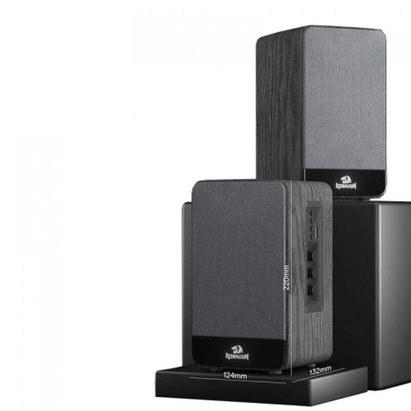 Boxe Redragon GS813 Wireless Desktop Speakers 2.0 Black, Bluetooth