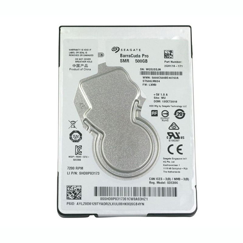 Hard Disk 500GB Laptop Seagate BarraCuda ST500LM034, SATA III, 7200 rpm ...
