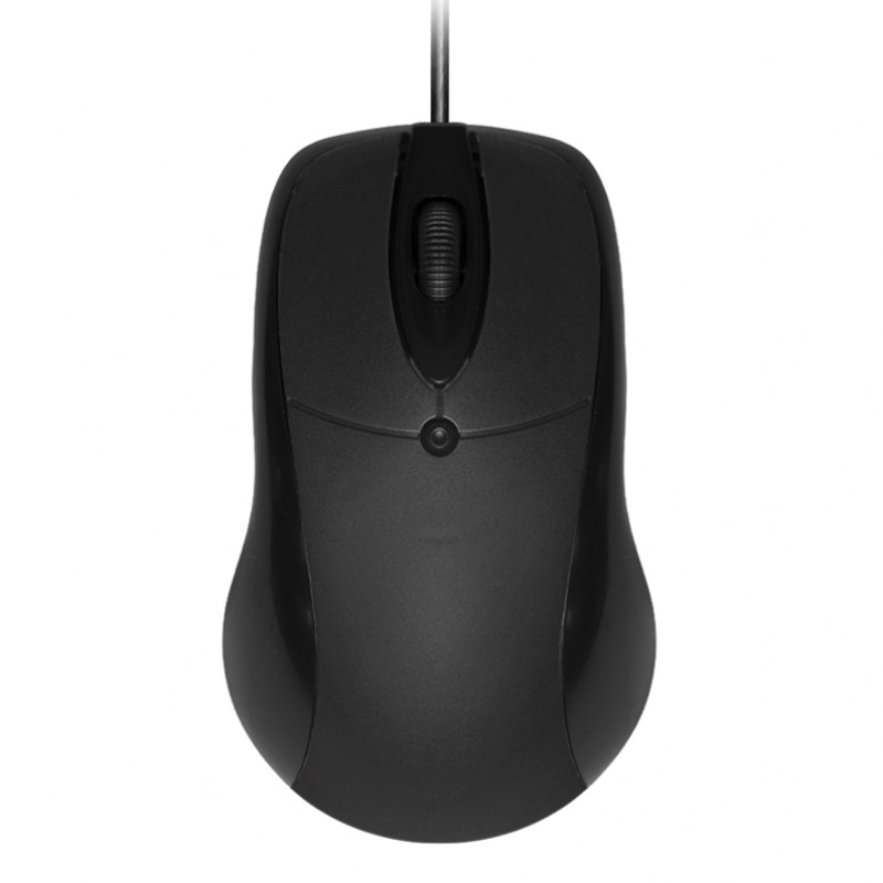 Mouse Crazy Slik 959, USB, 1200 dpi, cu fir, 3 butoane, black