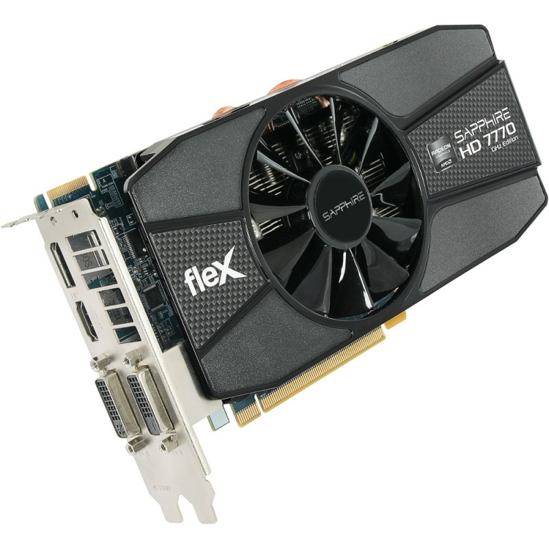 Placa video Sapphire Radeon HD7770 GHz Edition Flex 1GB GDDR5 128-bit
