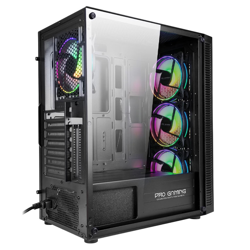 Carcasa Pro Gaming Gladius, Controller ARGB cu telecomanda