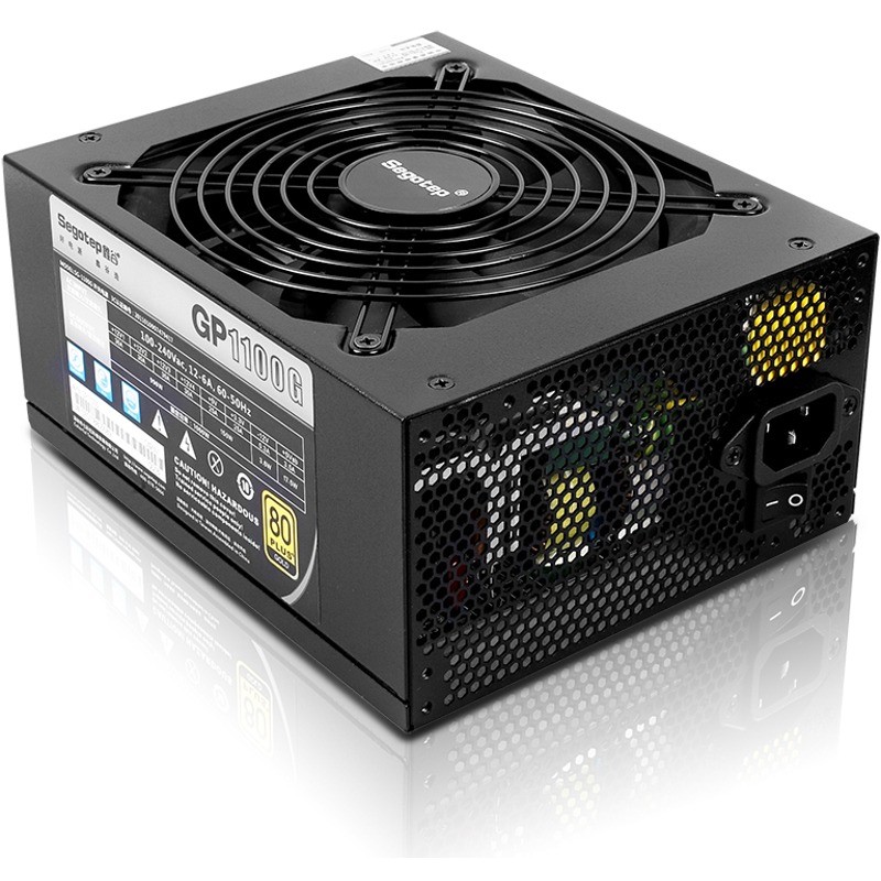 Sursa Gaming/Minat Segotep GP1100G 1000W, 6x SATA, 6x Molex, 8x 6+2 pin ...