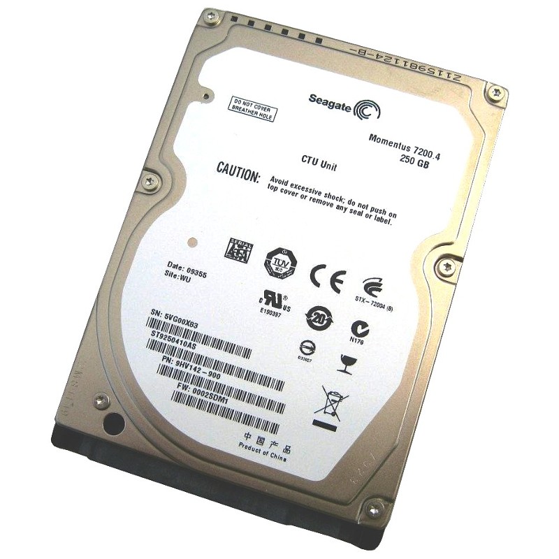 Hard Disk Laptop Notebook Seagate Momentus 250GB, SATA2, 7200rpm ...