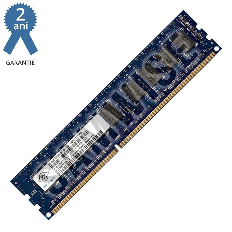 Memorie Nanya 4GB, DDR3, PC3-10600, Frecventa 1333MHz
