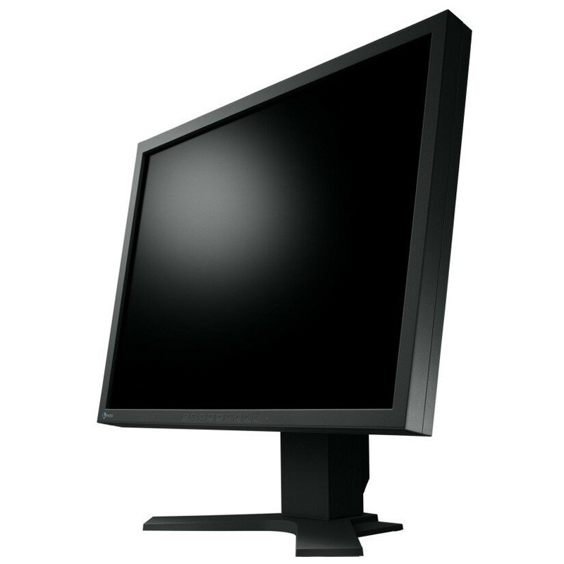 Monitor LCD 19" Eizo FlexScan S1901, Grad A, 1280x1024, 7ms, DVI, VGA, Boxe integrate, Cabluri ...