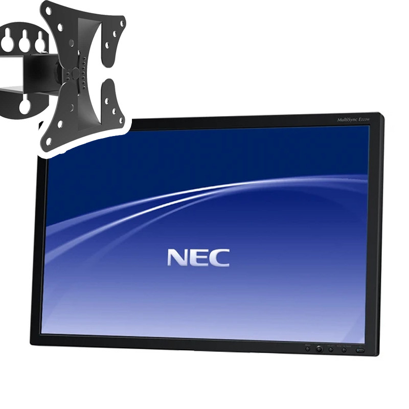 Monitor LCD 22" NEC MultiSync E222W, fara picior, 1680x1050, 5ms ...