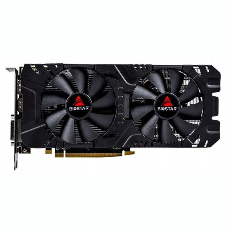 Placa video Biostar AMD Radeon RX 580 8GB DDR5 256-bit, DVI, 3 x ...