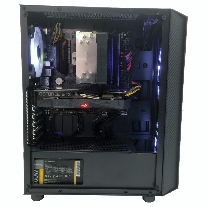 Calculator Gaming Hive V4, AMD Ryzen 5 2600 3.4GHz, GIGABYTE B450 Aorus ...