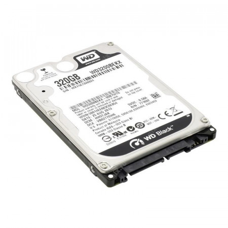 Hard disk notebook WD 320GB SATA-II 7200 rpm 16MB Black WD3200BEKX