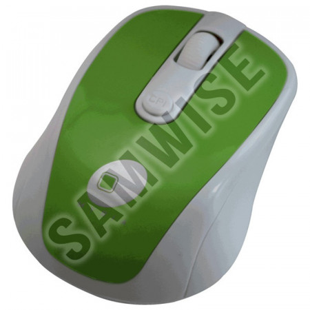 Mouse Wireless Myria RF-532, 800/1200 DPI, Verde