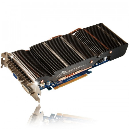 Placa video GIGABYTE GeForce 9800GT SilentCell, 1GB DDR3 256-bit, HDMI, DVI, VGA