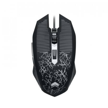 Mouse Gaming ZornWee 6D, Optic, USB, 4800 DPI, 6 butoane, Negru