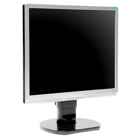 Monitor LCD Philips 19" 19B, 1280x1024, 8ms, DVI, VGA, Cabluri incluse
