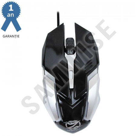 Mouse Gaming ZornWee Legend Of Heroes Z037, Optic, Negru, 1000DPI