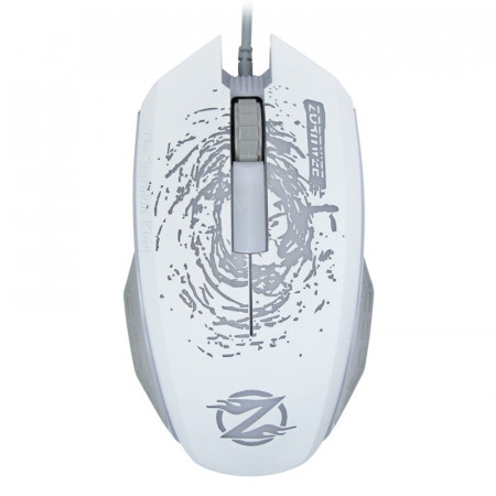 Mouse Gaming ZornWee Pioneer XG73, Optic, 2000DPI, Iluminare LED, Alb