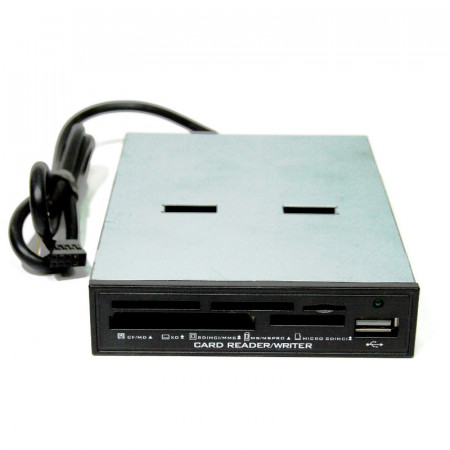 Card reader intern Ultron UCR 75-in-1, format 3.5", USB, CF Card ...