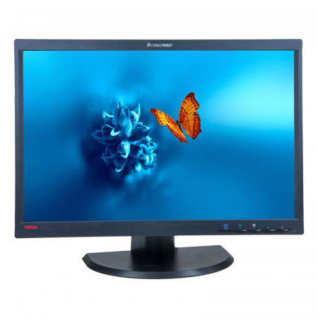 Monitor LCD 22" Lenovo L2251P, Grad A, 1650 x 1050, 5ms, VGA, DP ...