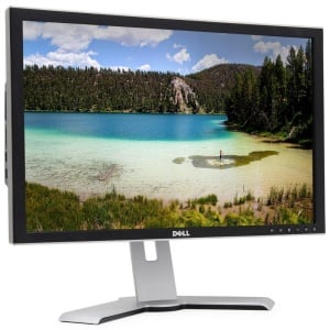 Monitor LCD Dell 24" 2407WFP, Grad A, 1920x1200, 6ms, DVI, VGA, USB ...