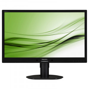 Monitor LED Philips 24" 241B4l, 5ms, 1920x1080, DVI, VGA, DisplayPort ...