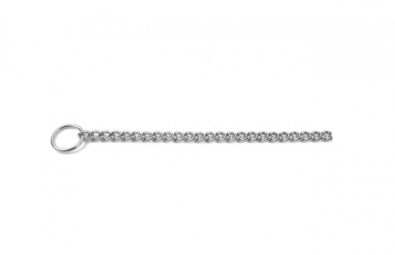 Zgarda metal, strangulanta - 65cm