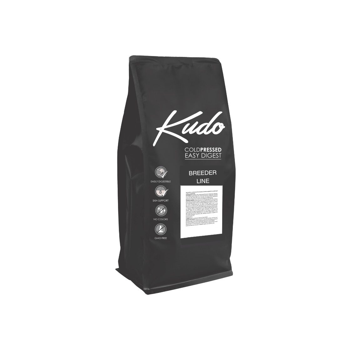 Kudo Breeder Adult - Hrana uscata, presata la rece - Pui si Legume - 15kg