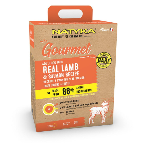 Natyka Gourmet - Lamb & Rice - 9Kg