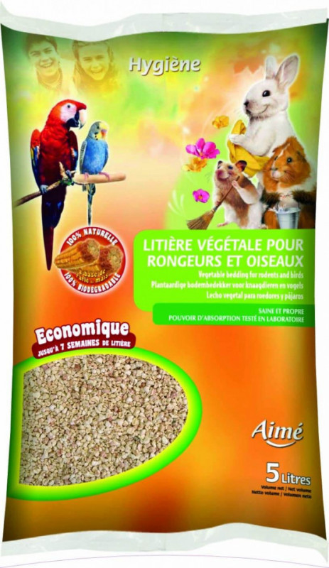 Asternut igienic vegetal pentru rozatoare si pasari - 6.5L