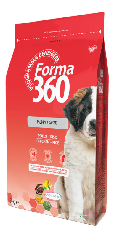 Forma 360 Puppy Maxi - Hrana uscata super-premium - Pui si Orez - 12kg